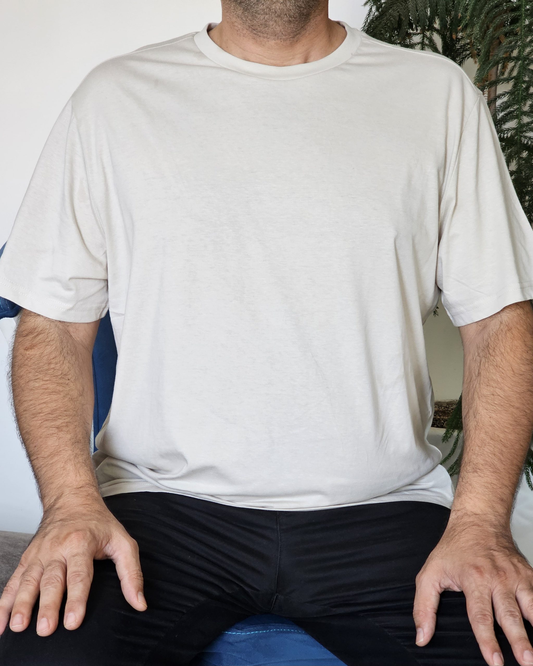 تیشرت ساده H&M M123/12 - لمبر قشم